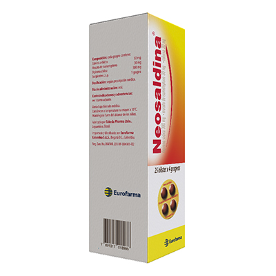 Neosaldina x 100 grageas - Eurofarma